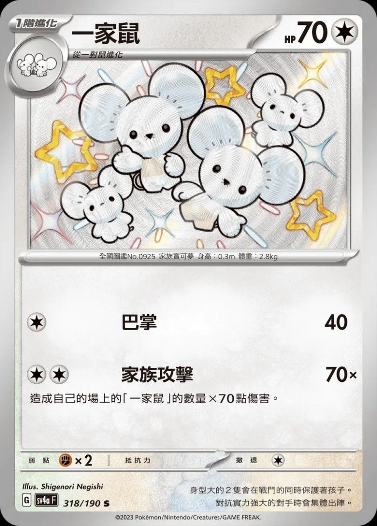 SV4A 318/190 S 一家鼠 – 半日閒 / After 5